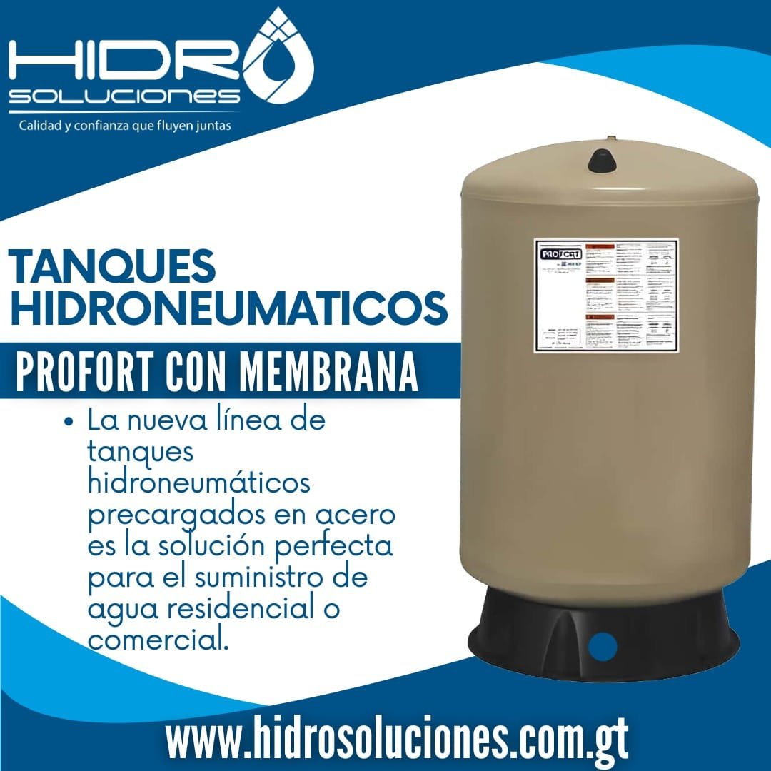 Tanques Hidroneumáticos ProFort - Hidro Soluciones